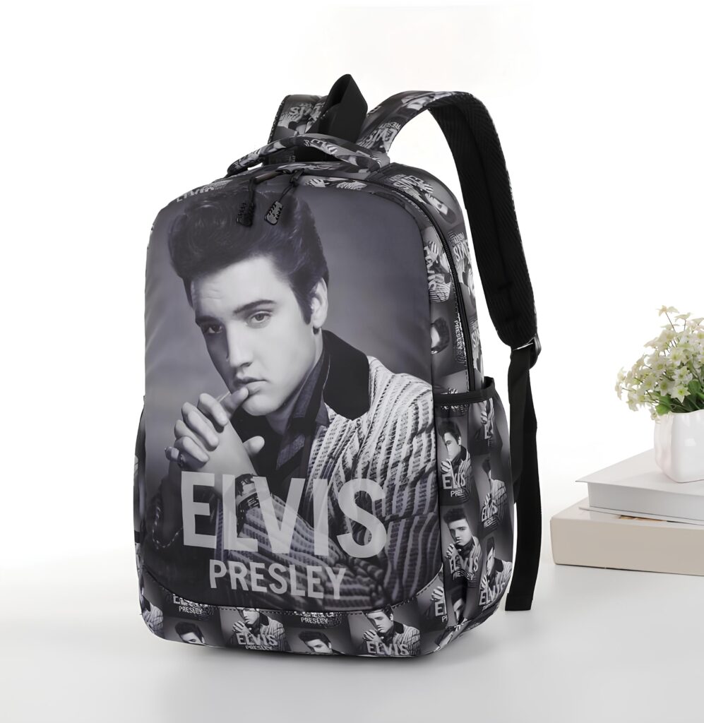 Elvis Presley All Over Print Large Unisex Backpack » swolit.co.uk